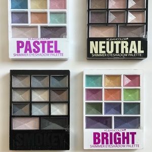 Kleancolor | Makeup | Kleancolor Eyeshadow Palettes Set Of 4 | Poshmark